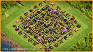 NEW ULTIMATE TH14 HYBRID/TROPHY Base 2025 | Town Hall 14 (TH14) Hybrid ...